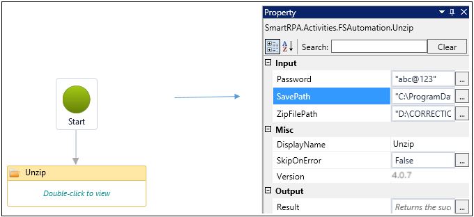 FS Automation - Unzip | Robility Docs